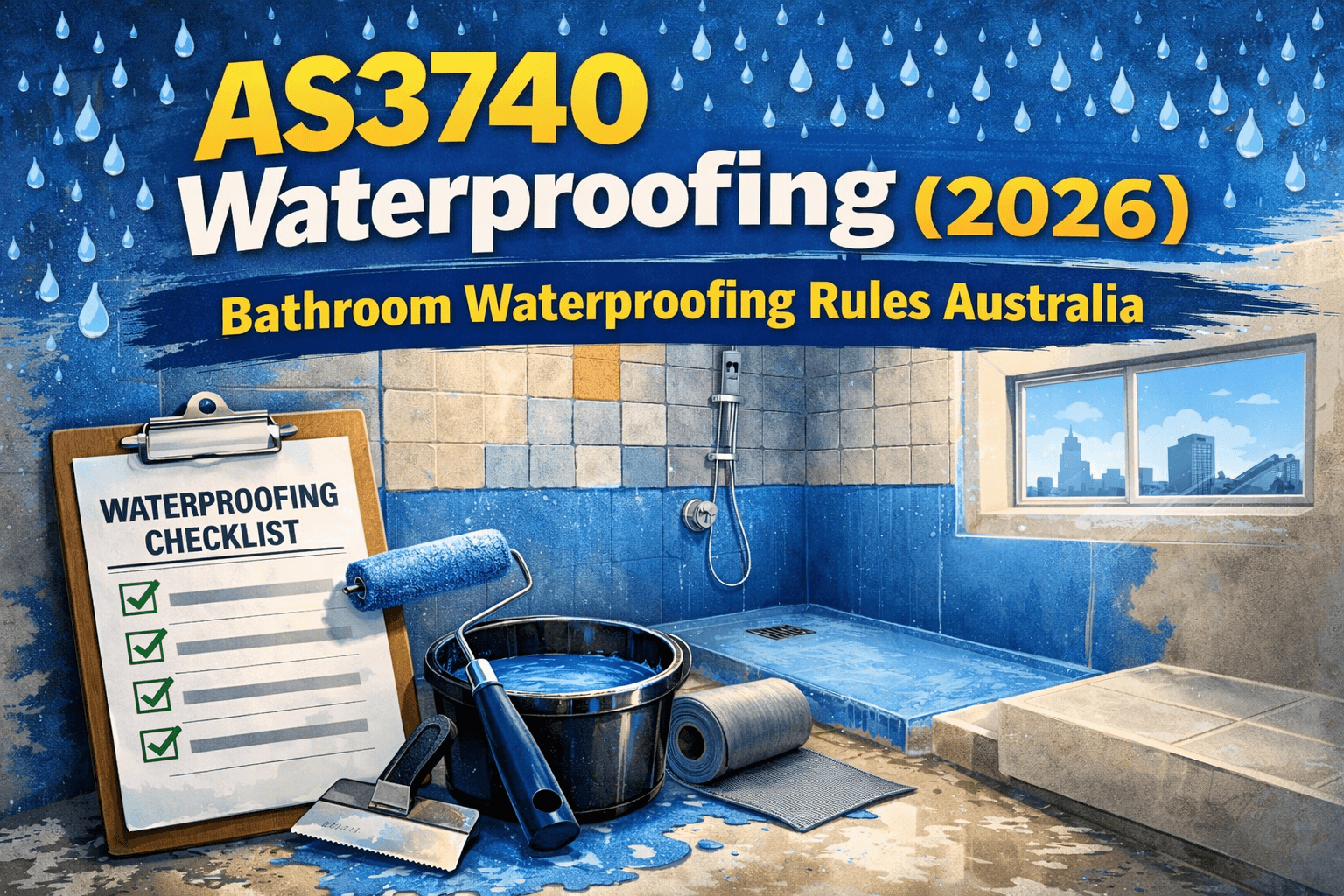 AS3740 Waterproofing Checklist (2026) | Bathroom Waterproofing Rules ...